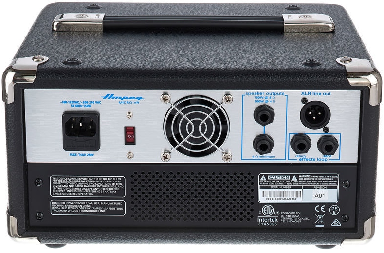 Ampeg Micro VR Head - Head de bas - SoundCreation