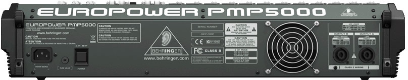 Behringer EUROPOWER PMP5000 - Mixer audio cu putere - SoundCreation