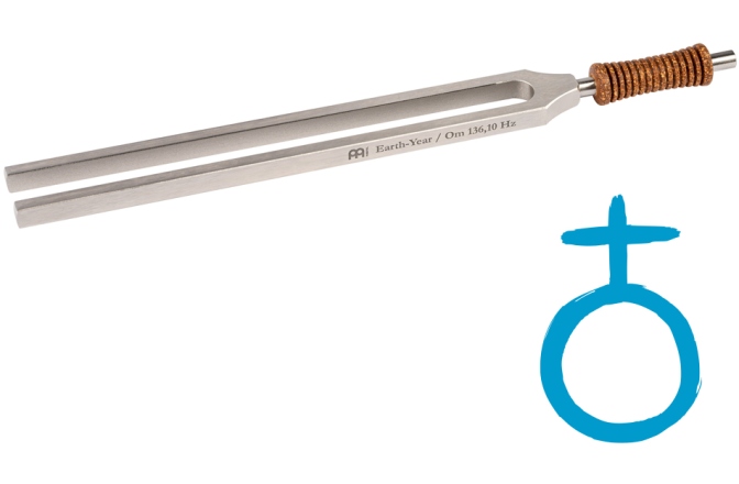 Meinl Therapy Tuning Fork - Earth - 136.10 Hz - Diapazon meditaţie ...