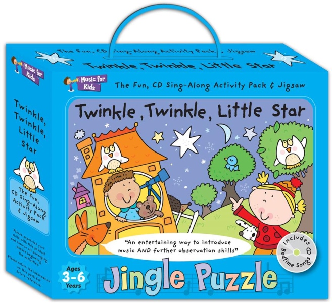 Jingle Puzzle Twinkle, Twinkle, Little Star - Puzzle de podea ...