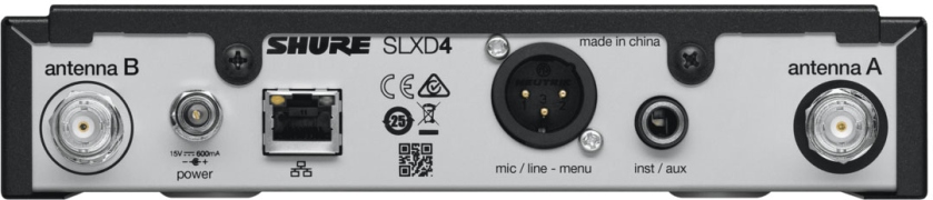 Shure SLXD-4 - Receptor wireless - SoundCreation