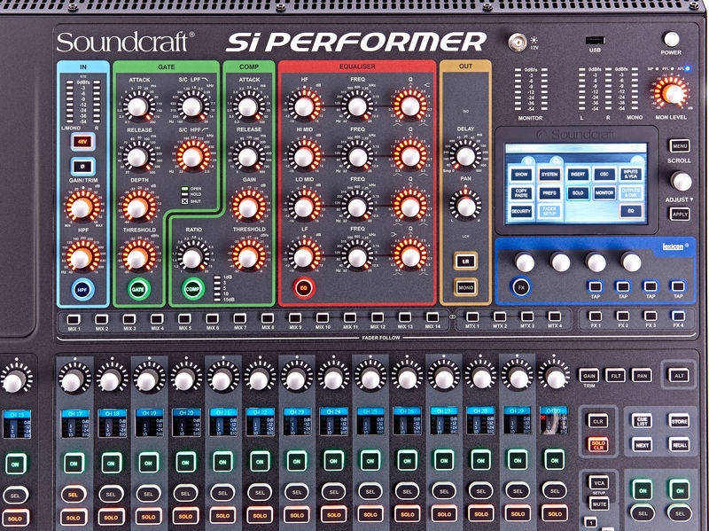 Soundcraft Si Performer 3 - Mixer digital cu DMX 512 - SoundCreation