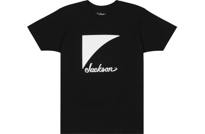 Jackson Shark Fin Logo T-Shirt Black XXL - Tricou - SoundCreation