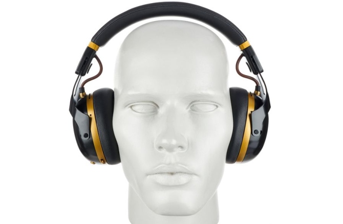 VOX VH-Q1 Headphones Black/Gold - Căști Bluetooth cu Noise Cancelling ...